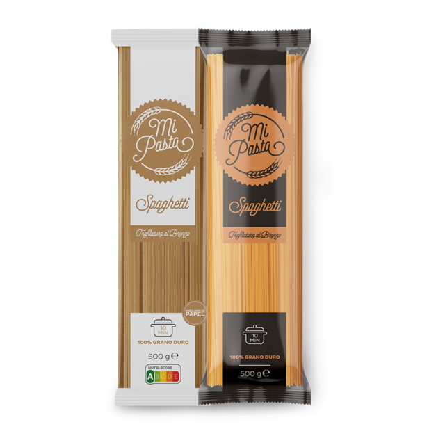 Pack 24unid. - ESPARGUETE MI PASTA - 500g - IberoPasta - Arte de ...